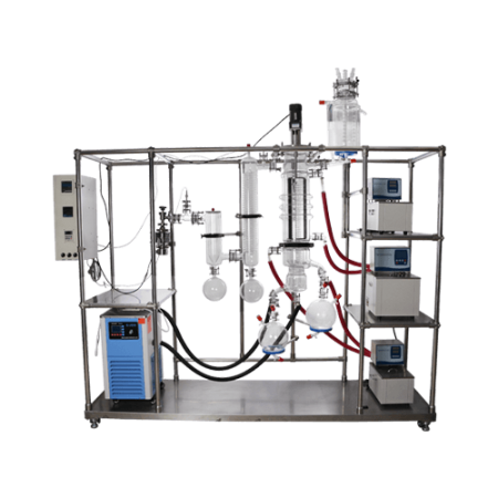 Short Path Molecular Distillation - Ethanol extraction CBD technology equipment