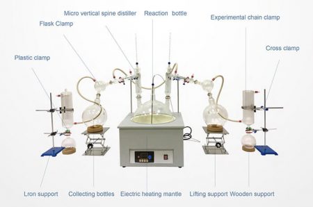 Short Path Distillation Unit - Ethanol extraction CBD technology equipment
