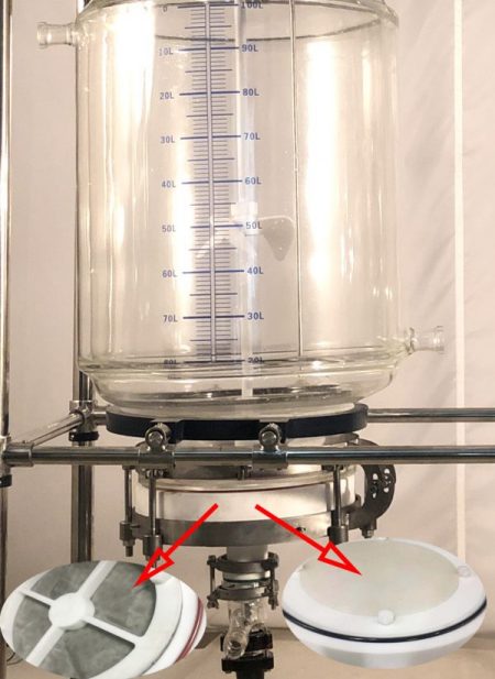 Glass Crystallization Reactor - Ethanol extraction CBD technology equipment