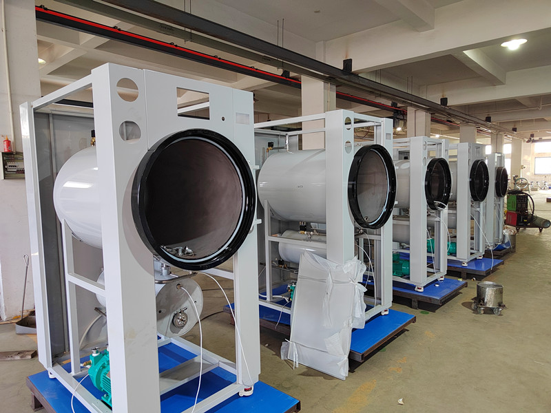 Horizontal Type Autoclave Sterilizer - Ethanol extraction CBD ...